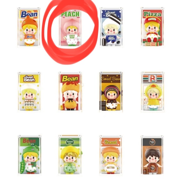 POP MART | Other | Pop Mart Sweet Bean Supermarket 2 Peach Pocky ...